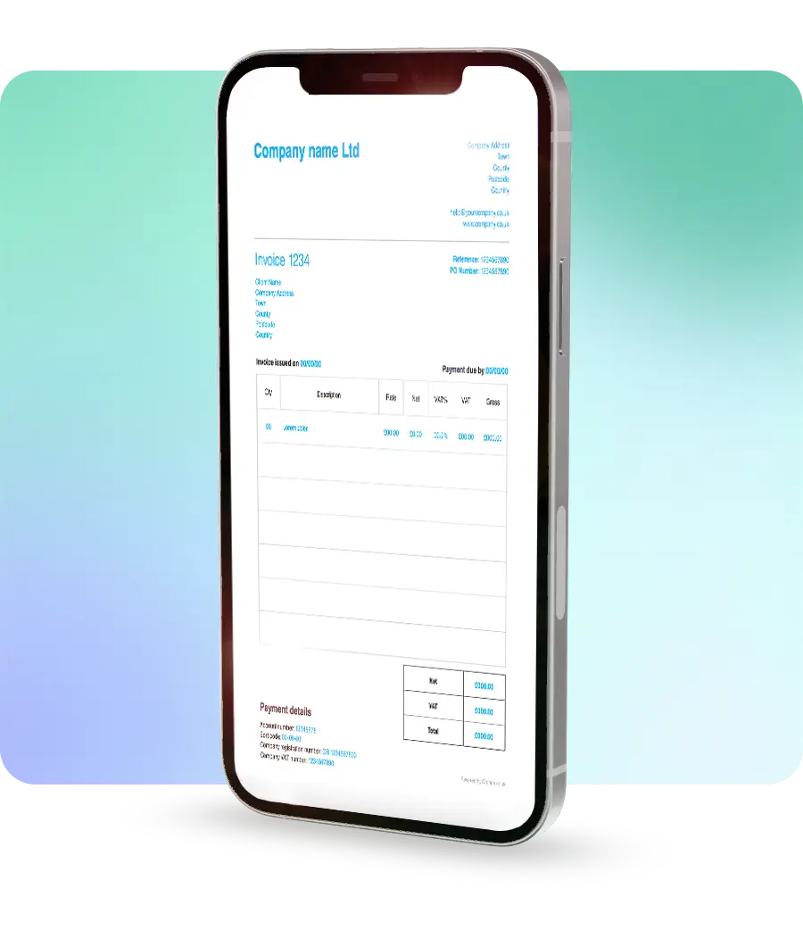 Free limited company invoice template (UK) | Crunch