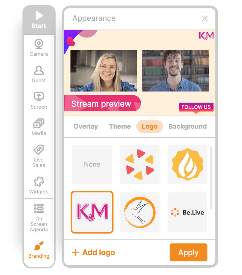 Be.Live – Branding