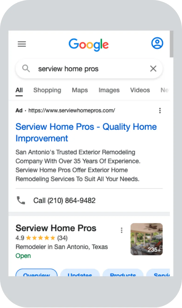 Case Study - Serview Home Pros