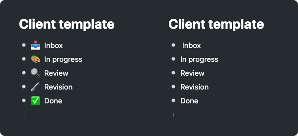 Working with clients - Workflowy guide