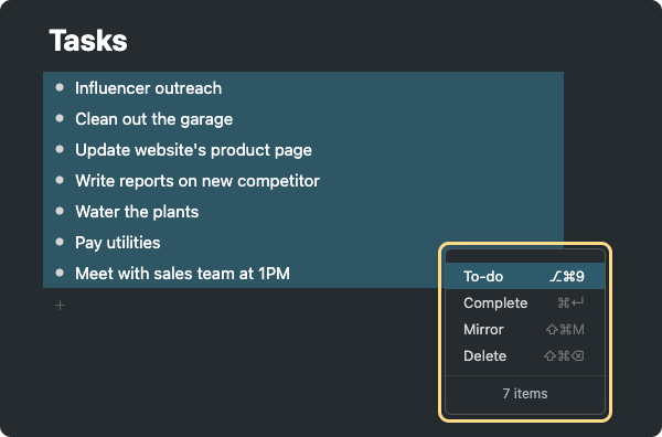 Task management basics - Workflowy guide