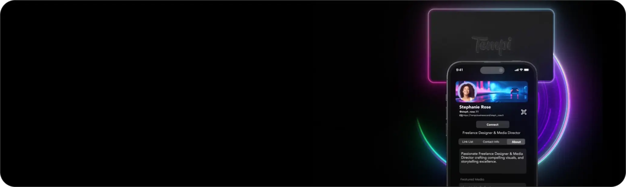 Tempi: Free Digital Business Card with Collaboration Powers