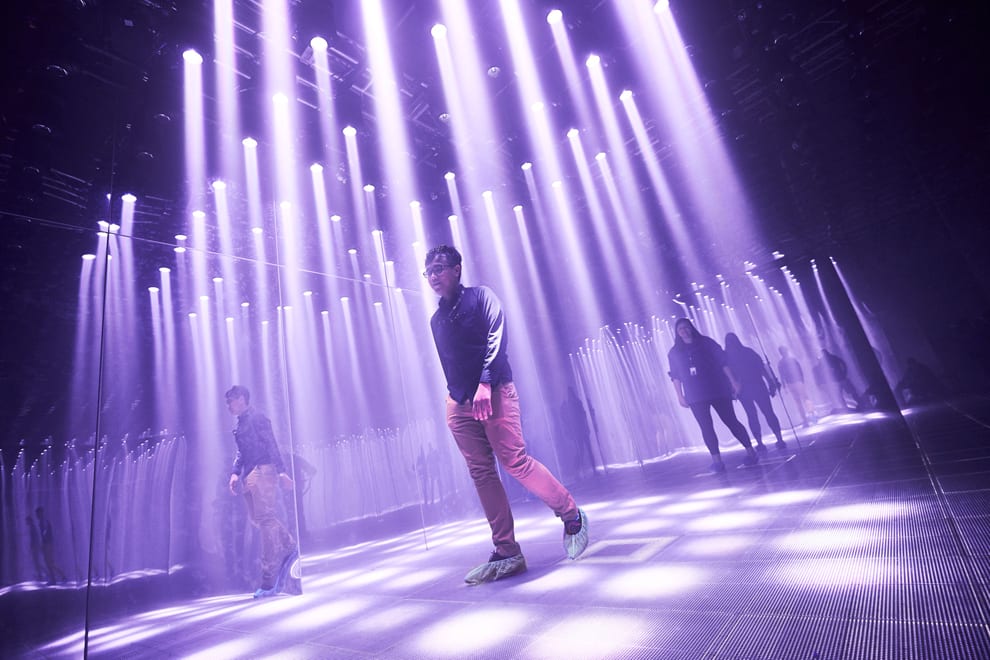 Intel ‘Interactive Light’ Art Installation | Production Club