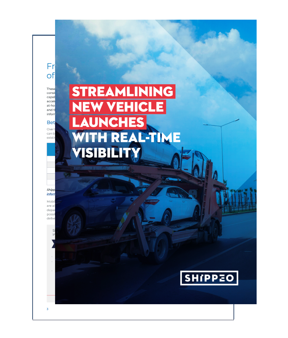 Streamlining New Vehicle Launches with Real-time Visibility | Ebook