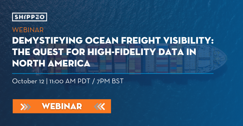 Demystifying ocean freight visibility NA | Videos & Webinars | Shippeo.com