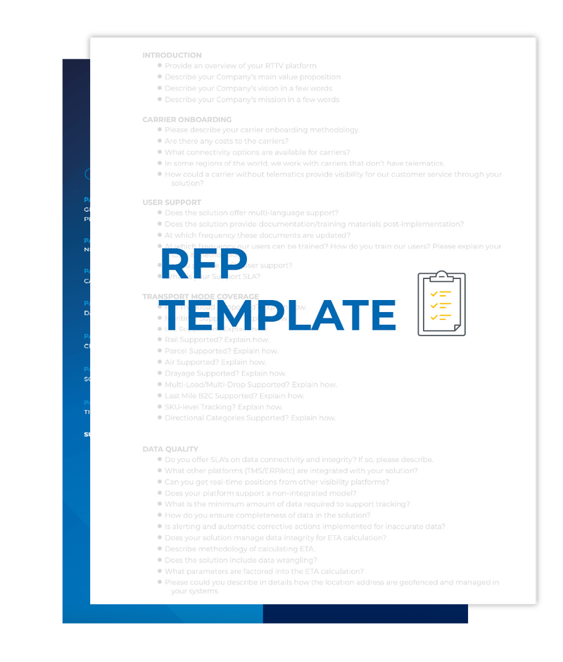 Choosing the Right Real-Time Transportation Visibility Platform: RFP ...