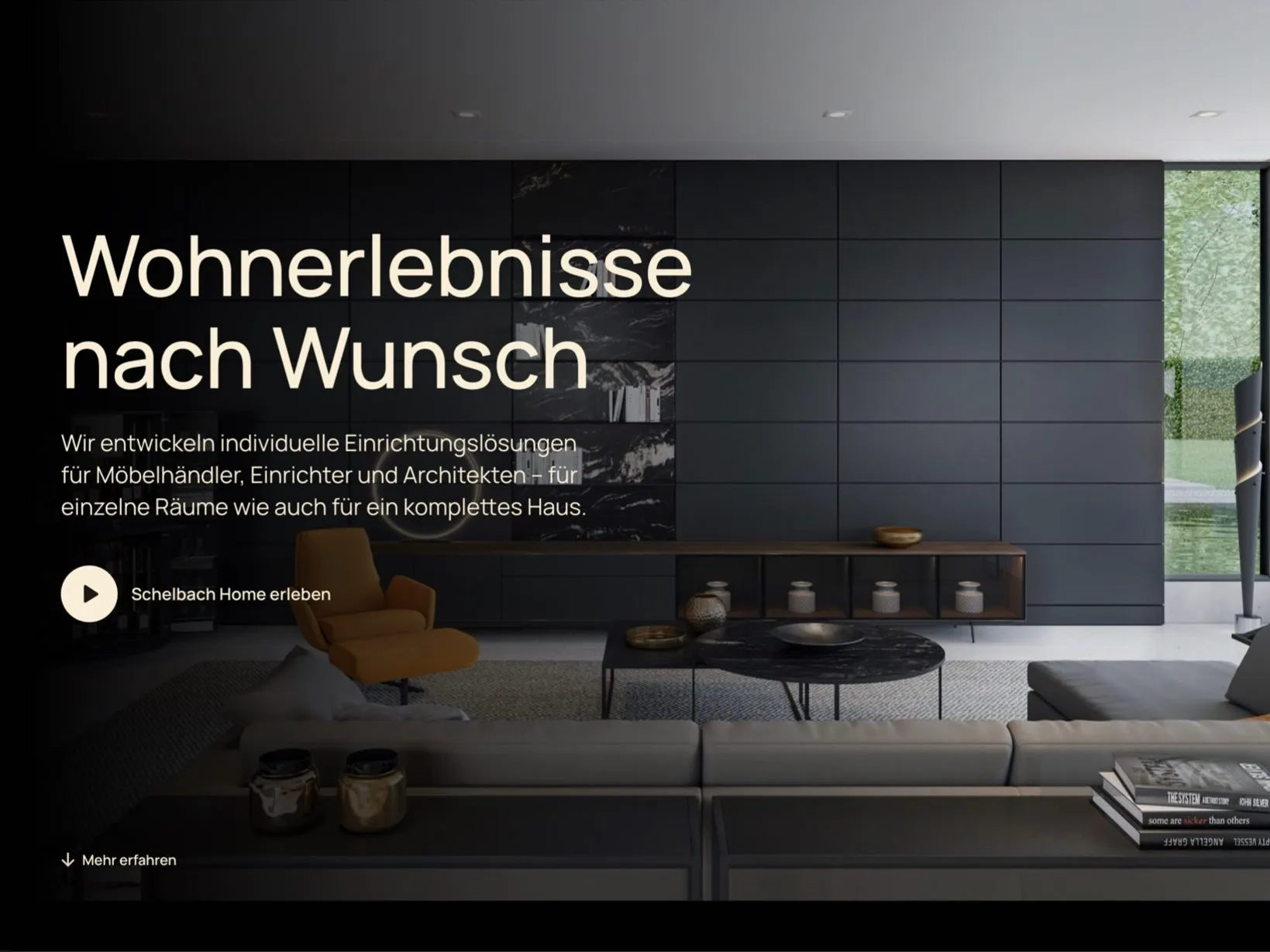 Webdesign Case Study – Schelbach Home – Luxus Einrichtungslösungen