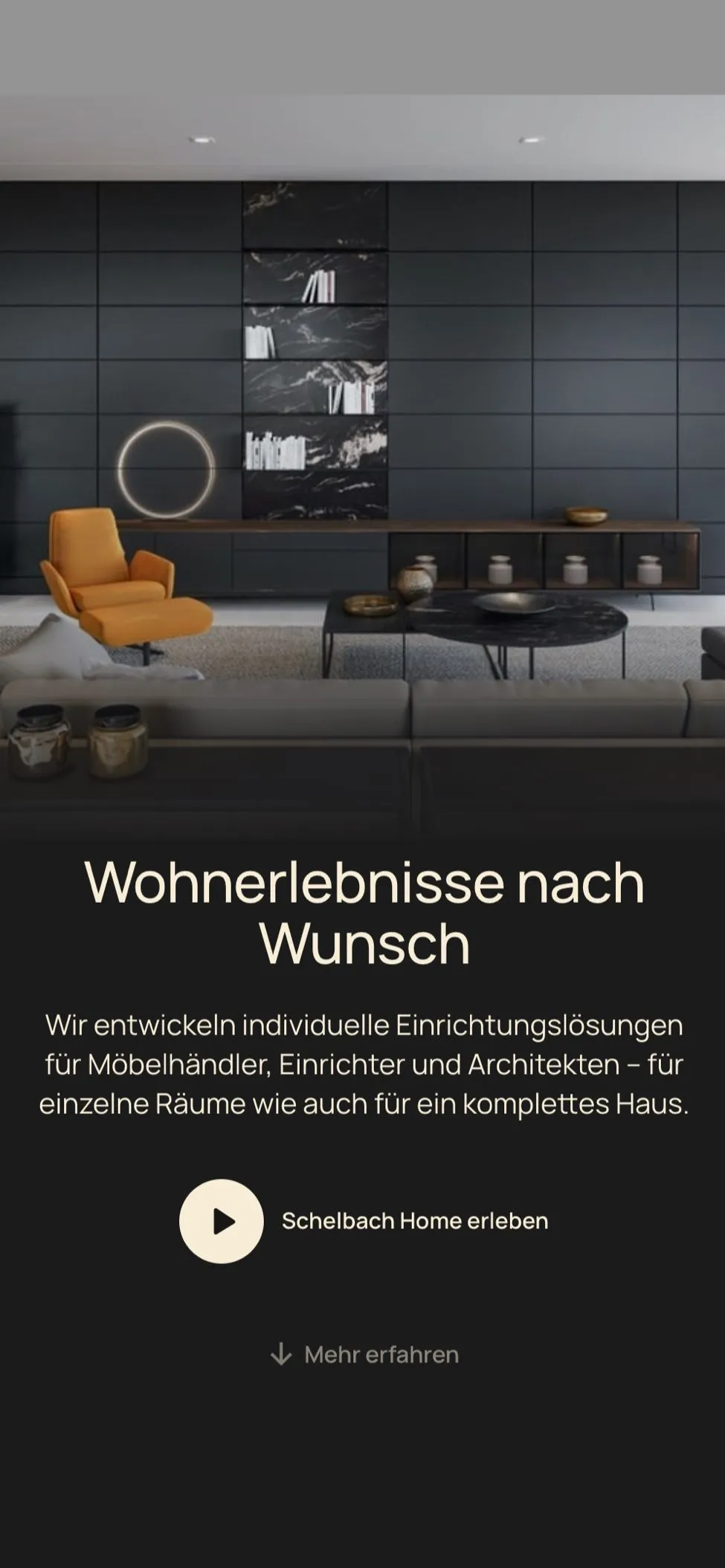 Webdesign Case Study – Schelbach Home – Luxus Einrichtungslösungen