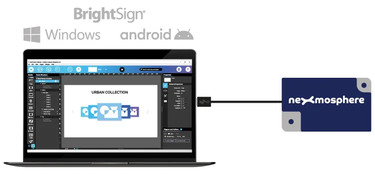 Intuiface & Nexmosphere: Sensor Interactive Digital Signage
