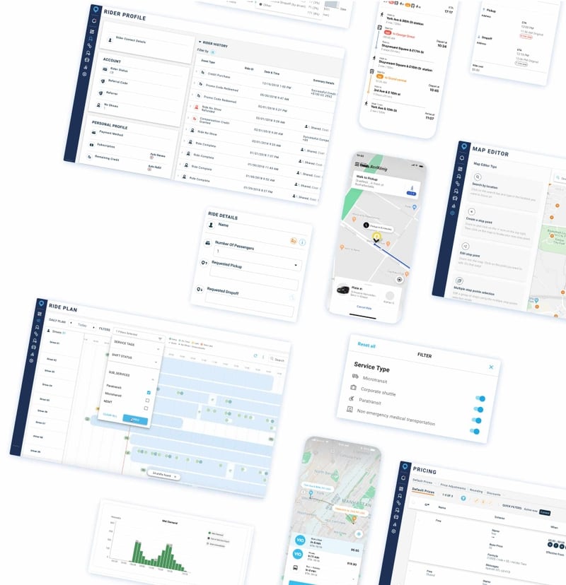 Public mobility solutions. | Via Transportation