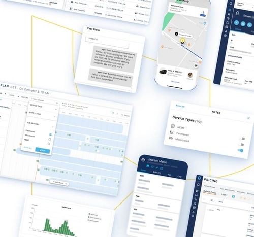 Public mobility solutions. | Via Transportation