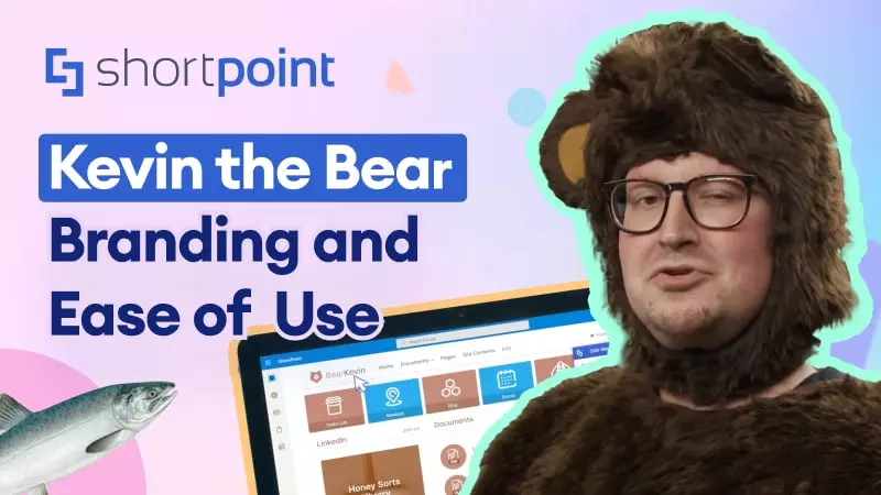 Kevin the Bear | ShortPoint Mascot