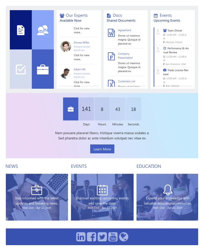 Top 5 Internal SharePoint Site Examples for HR SharePoint Sites