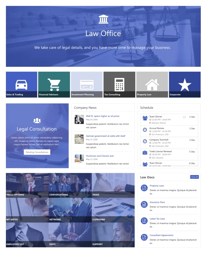 Best SharePoint Communication Page Designs for your Organization