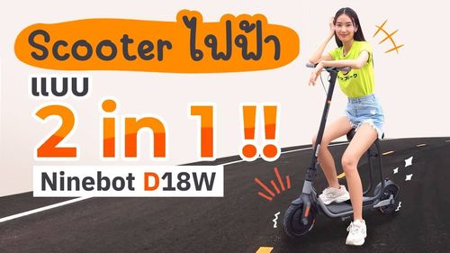 Ninebot by Segway KickScooter D18W