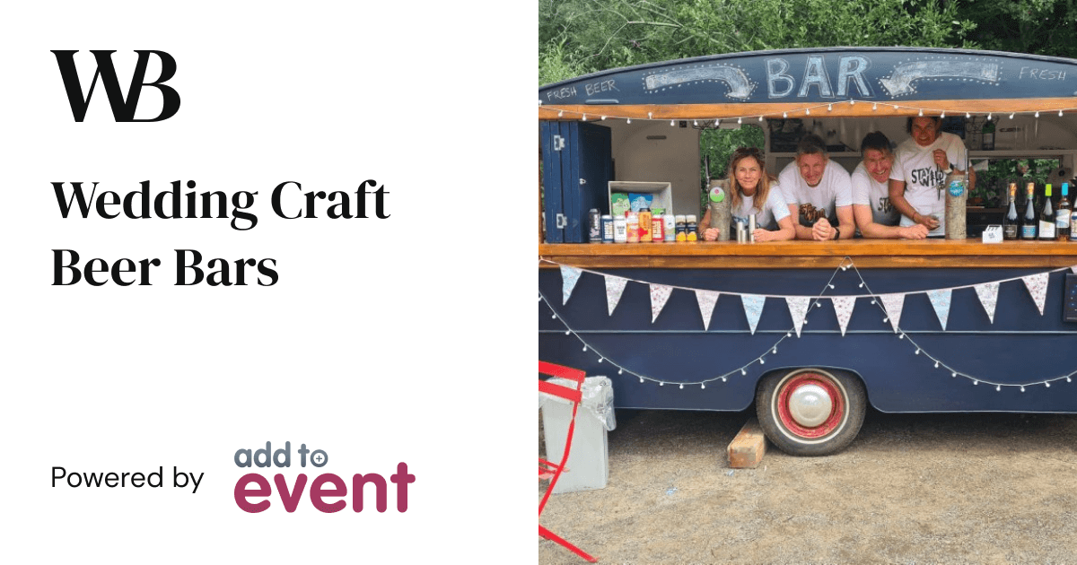 Wedding Craft Beer Bar Hire for Weddings | The Wedding Bar