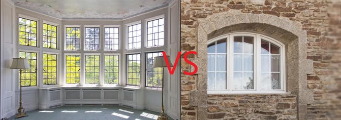 Can You Replace a Bow Window With a Bay Window?