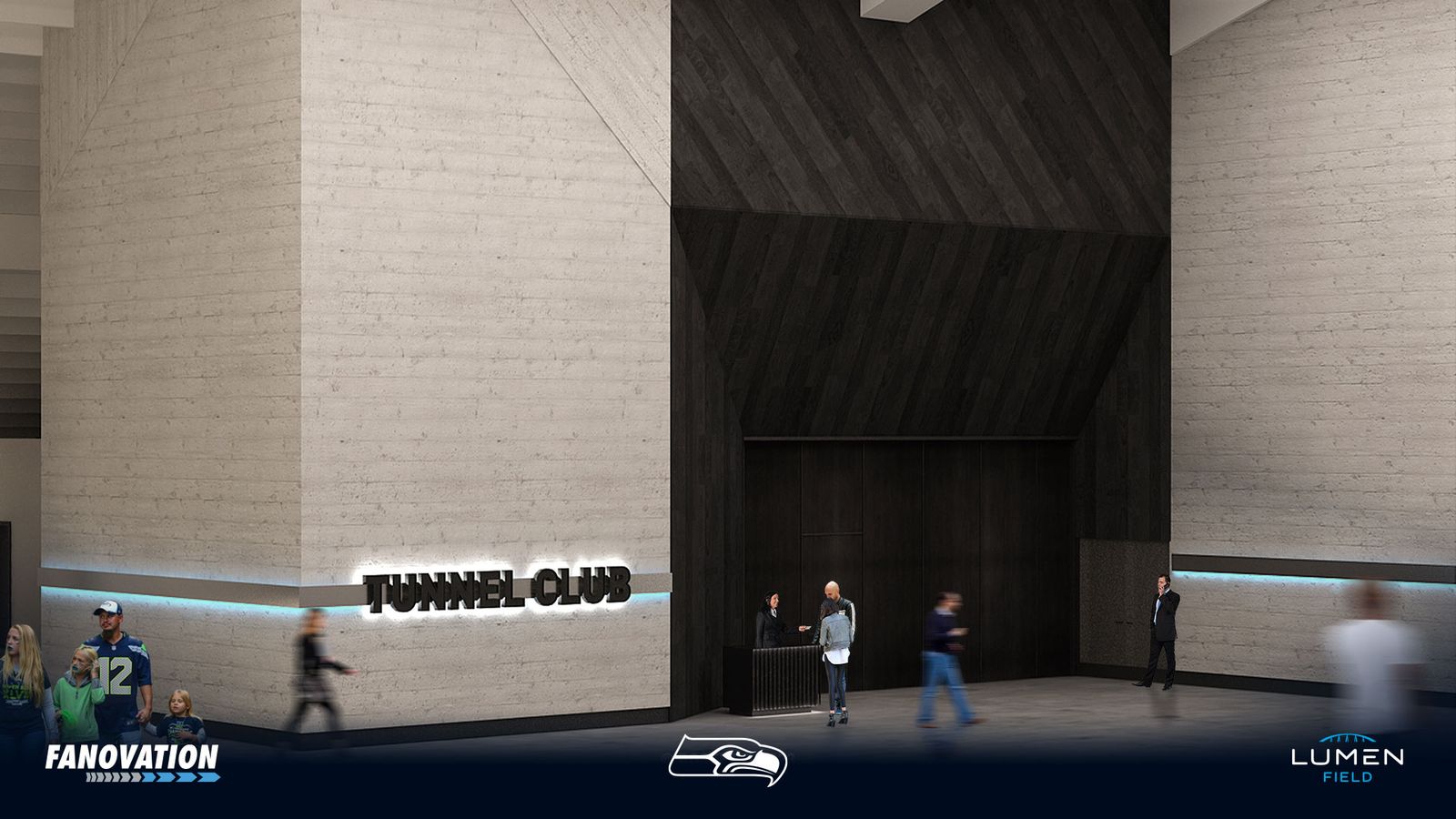 Lumen Field - News: Introducing The Tunnel Club at Lumen Field