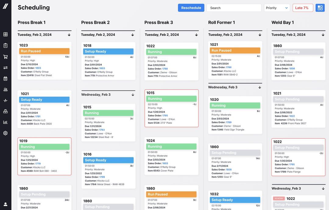 Fulcrum Pro Software | Modern End-to-End Manufacturing OS