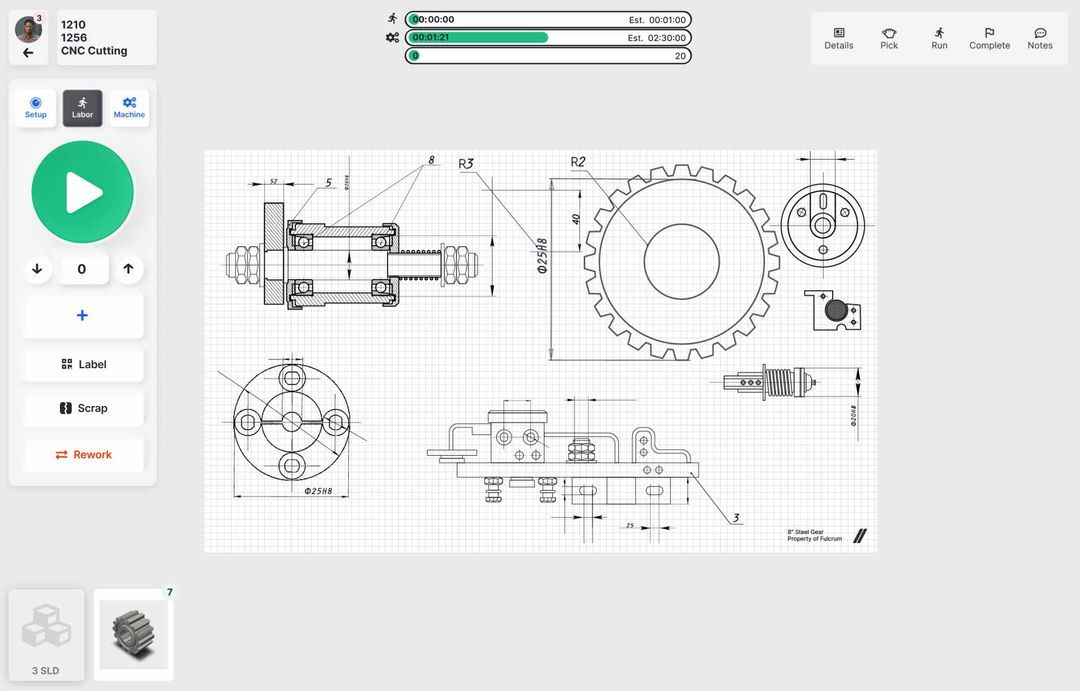 Fulcrum Pro Software | Modern End-to-End Manufacturing OS