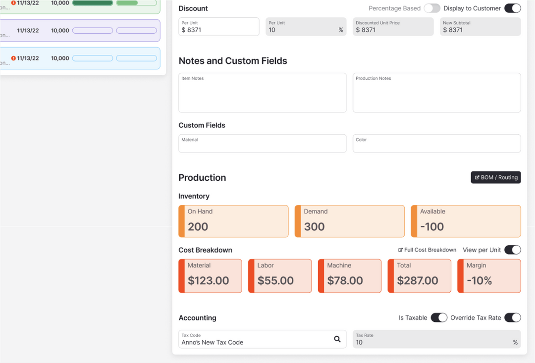 Manufacturing Quoting Software | Fulcrum