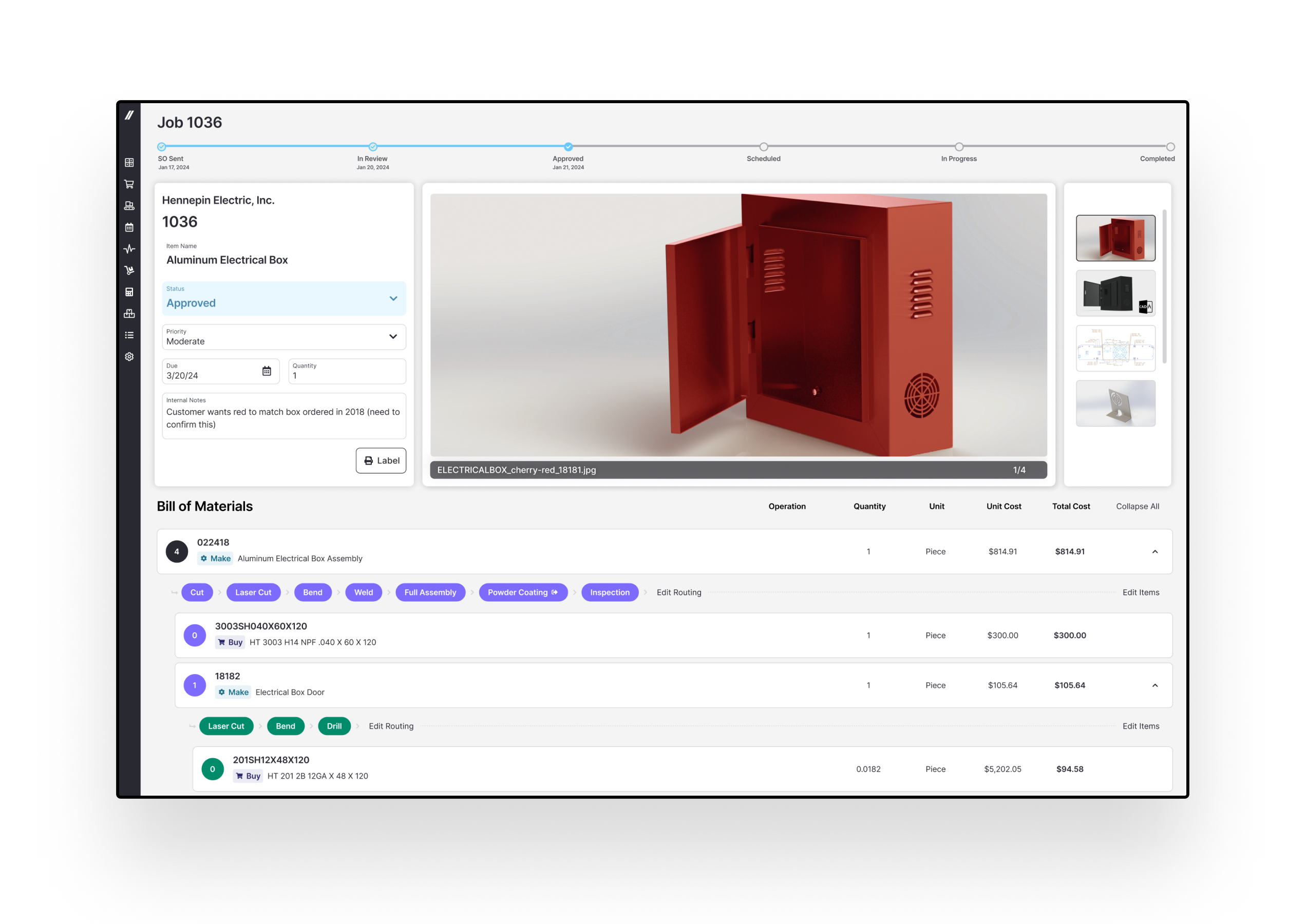 Bill of Materials Software | Unified BOM & Routing