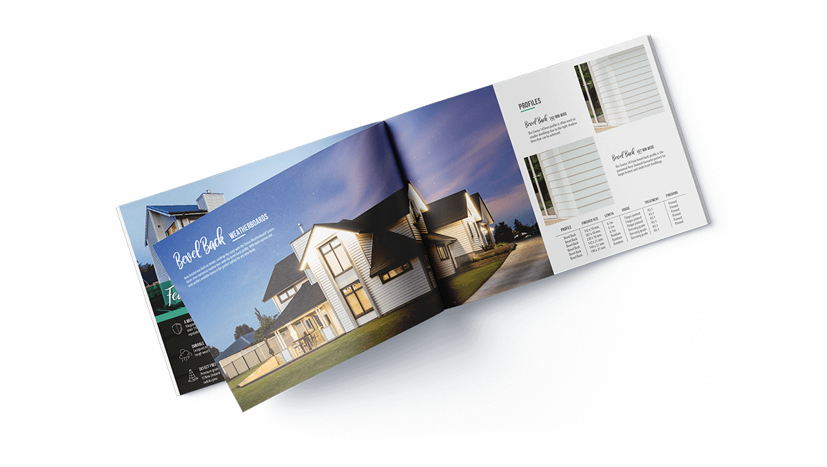 Envira Bevel Back Weatherboards - Niagara