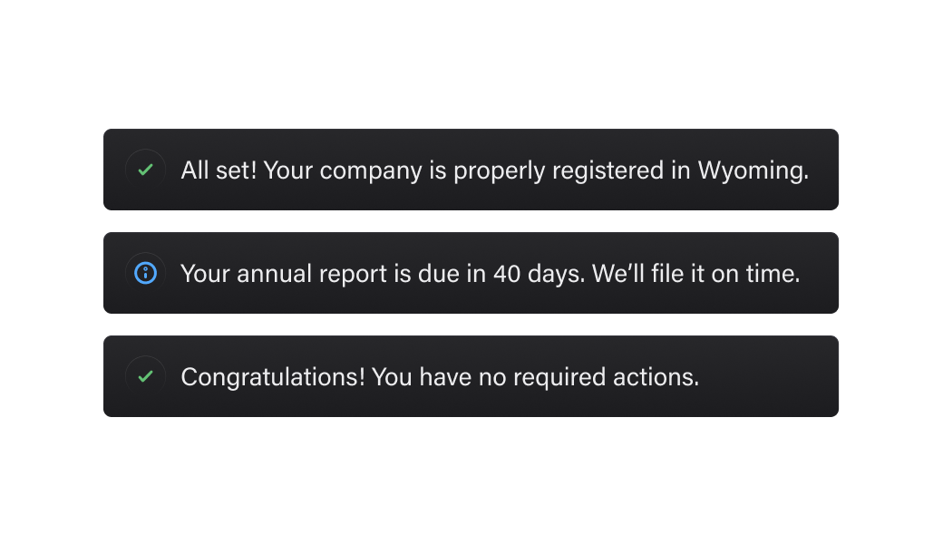 Firstbase Agent™ | All-in-one compliance solution