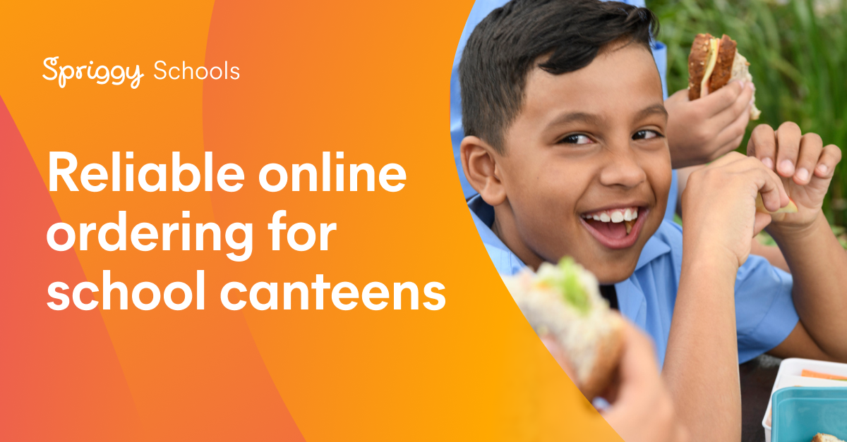 Spriggy Schools - Reliable Online Canteen Ordering