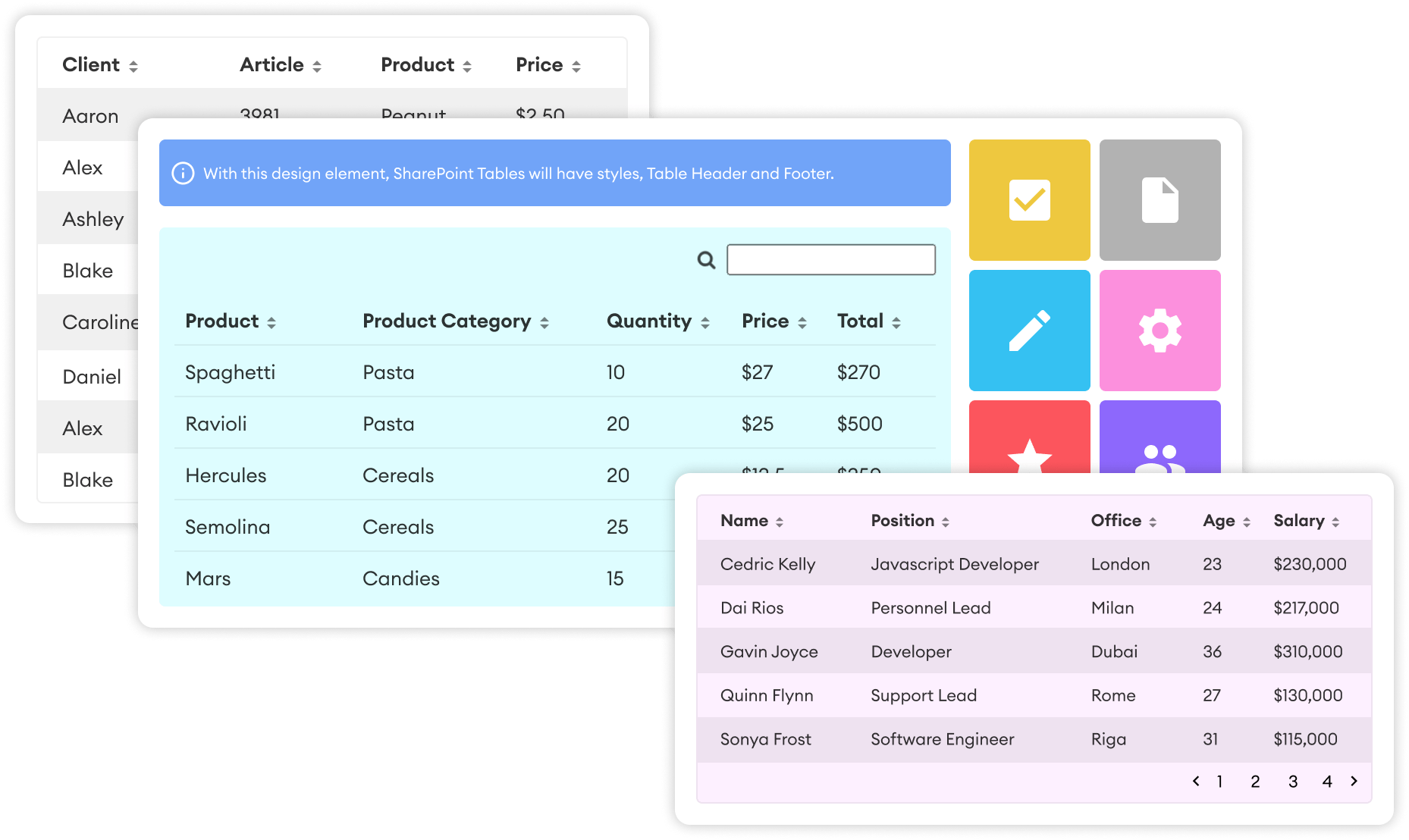 Create A Table In SharePoint Intranet Sites ShortPoint