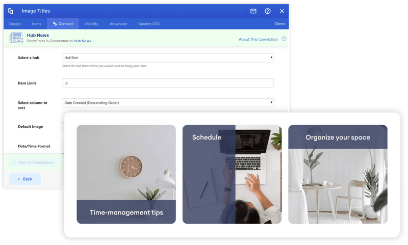Share News From SharePoint Online Hub Sites | ShortPoint