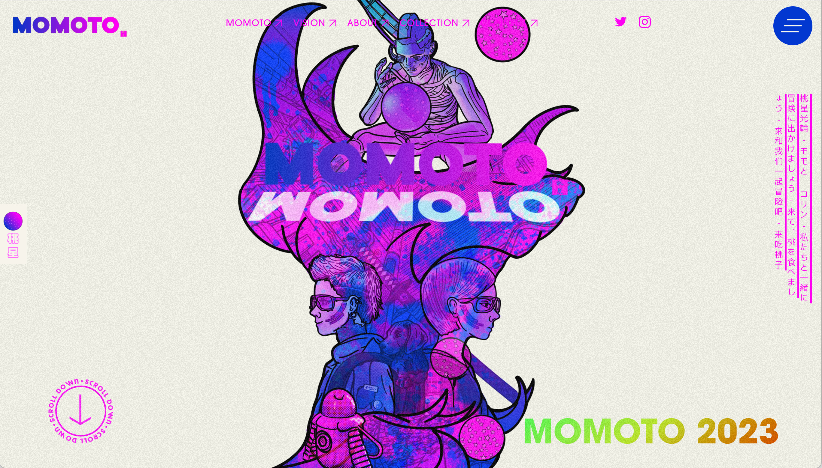 About - an outline of Momoto