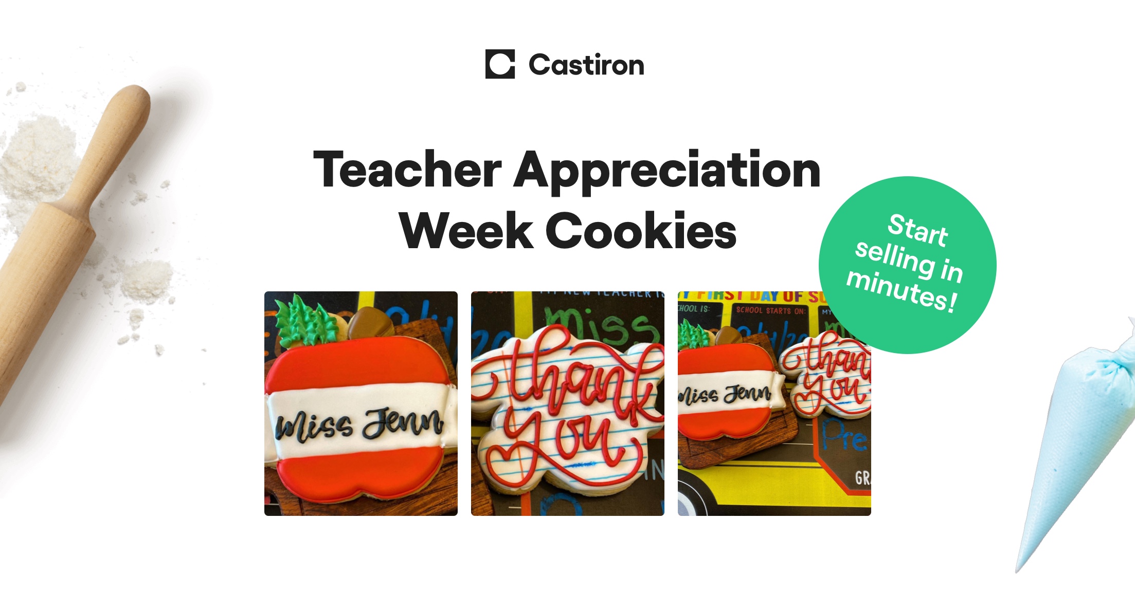 Teacher Appreciation Cookie Set Downloads