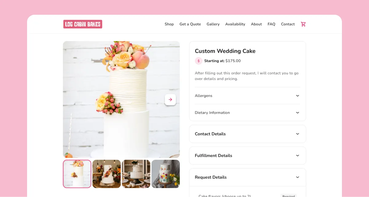 Castiron for Custom Cake Bakers