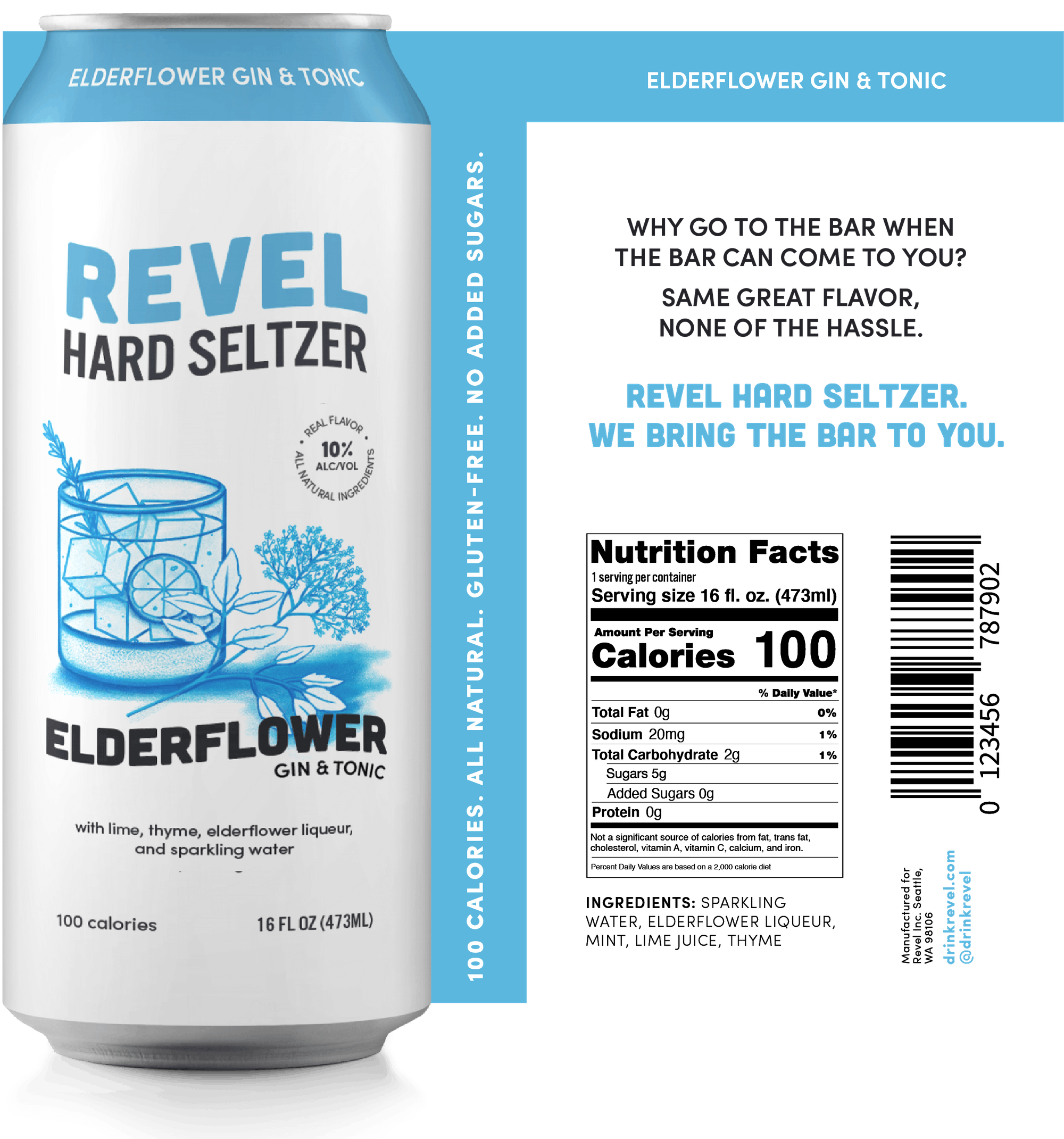 Revel Hard Seltzer