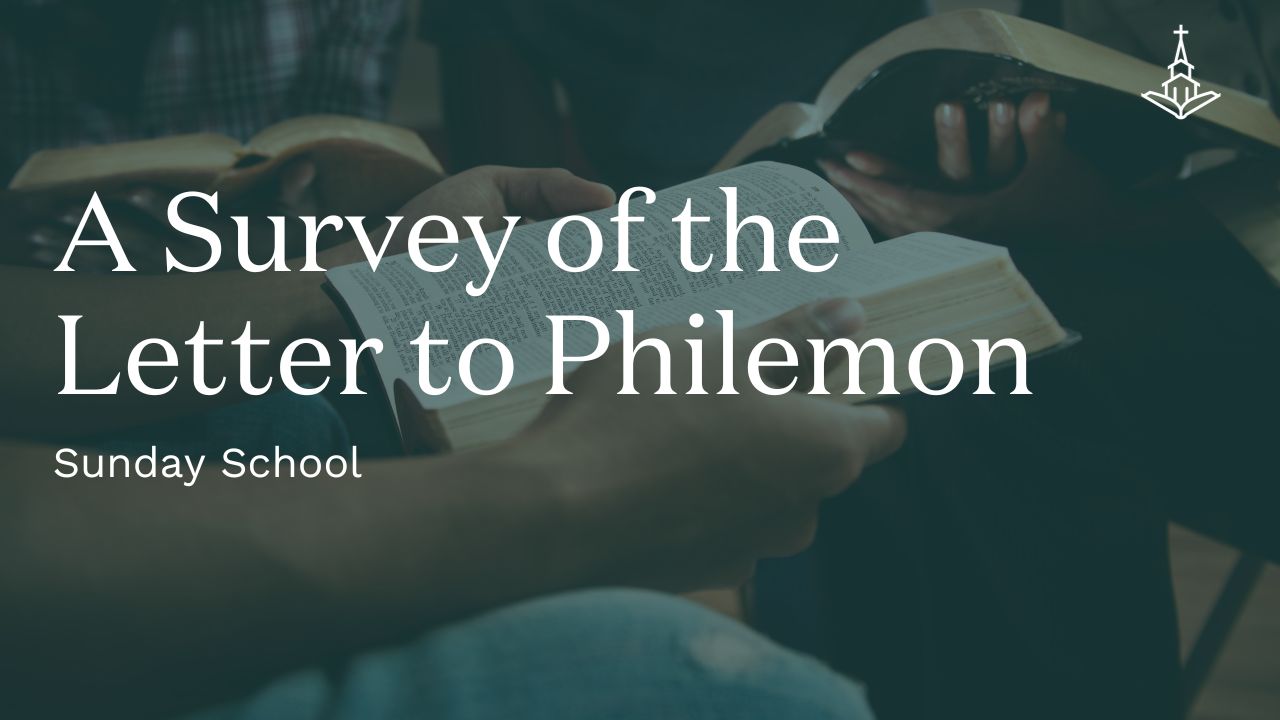 SS: A Survey of the Letter to Philemon
