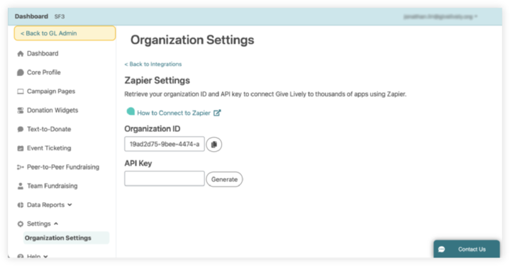 Use Zapier for third-party integrations