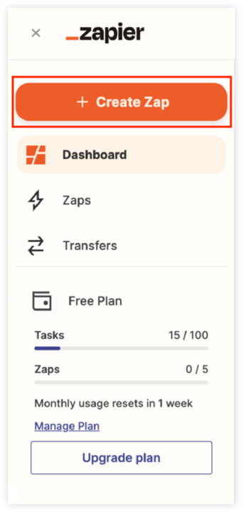 Use Zapier for third-party integrations