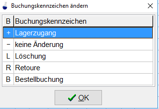 Buchungskennzeichen in der Auftragsbearbeitung/Bestellwesen | Aposoft ...