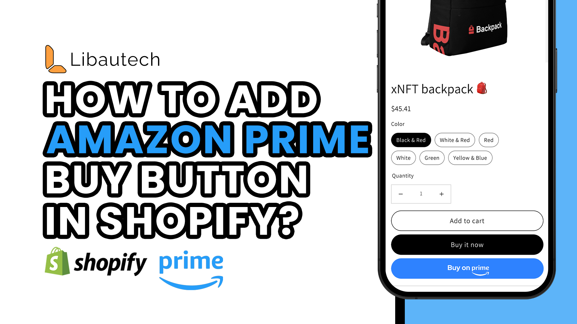How to Set Up the Amazon Buy With Prime Button for Shopify