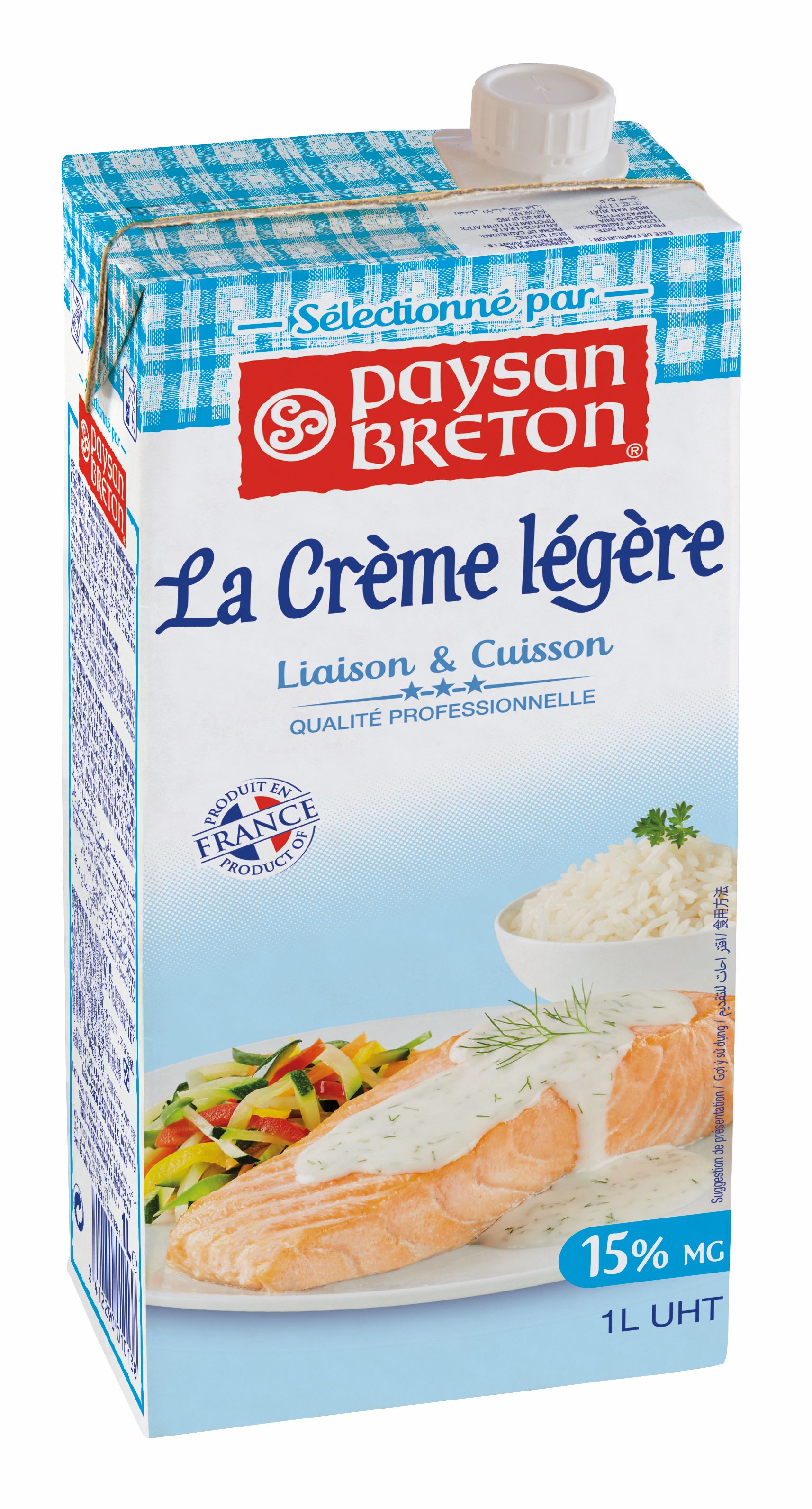 Paysan Breton UHT Cream - Suppliers from Bretagne in France