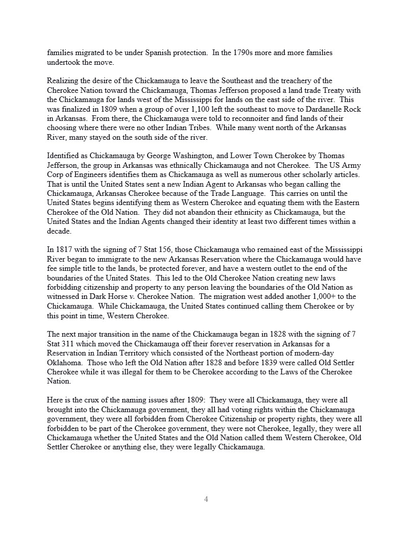 The Chickamauga Nation