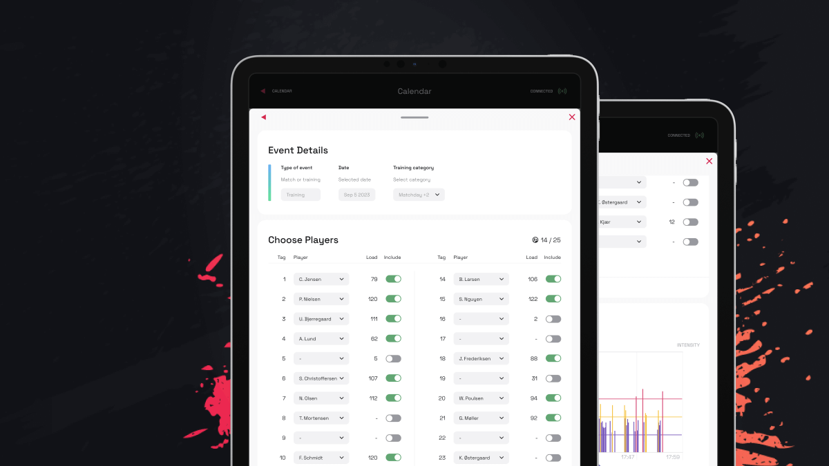 Load sessions | Feature