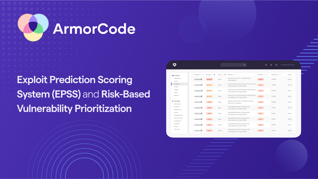 EPSS & Risk-Based Vulnerability Prioritization | ArmorCode