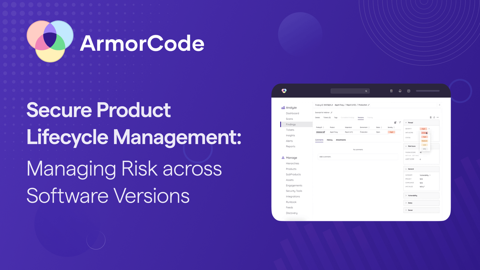 Managing Risk with Secure Product Lifecycle Management