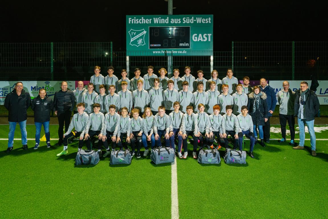 BGH Edelstahl Freital ist Sponsor vom Großfeld-Nachwuchs des FV Dresden ...
