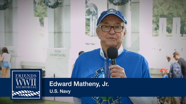 Edward Matheny Jr. | National WWII Memorial