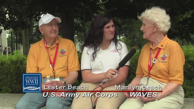 Lester & Marilyn Beach | National WWII Memorial