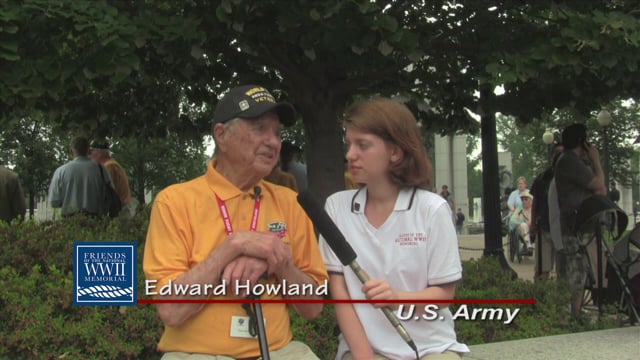 Edward Howland | National WWII Memorial