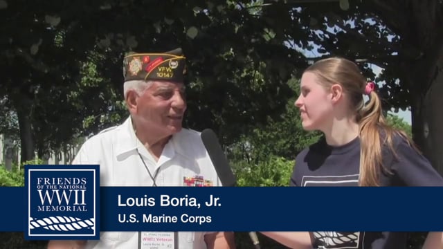 Louis Boria, Jr. | National WWII Memorial